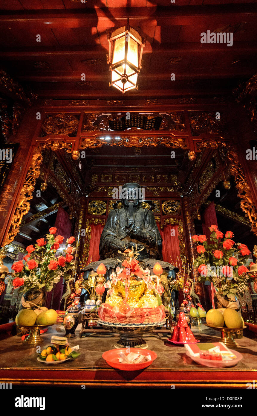 HANOI, Vietnam — A large bronze statue serves as the centerpiece of the ...