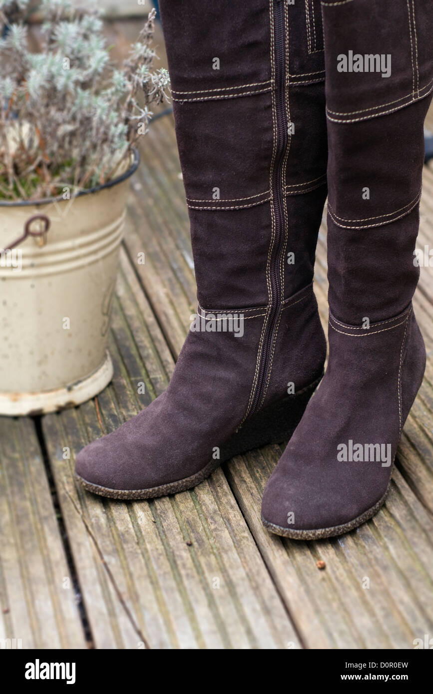 Pair of garden boots hi-res stock photography and images - Alamy