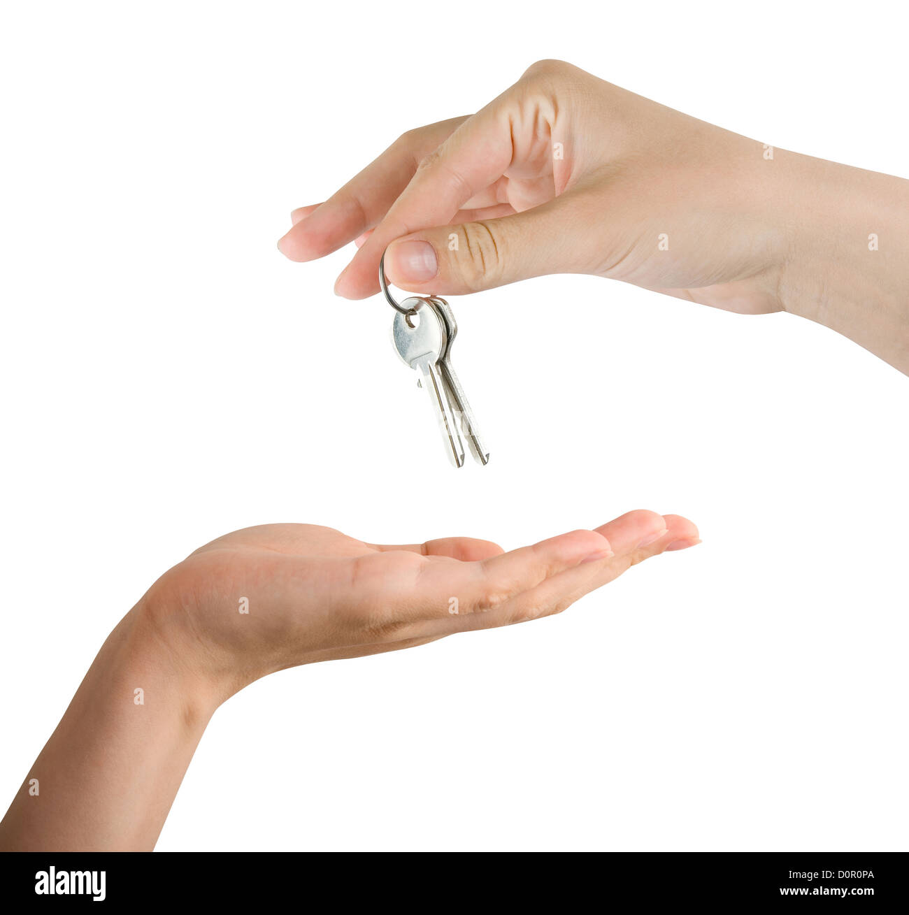 hands and key Stock Photo - Alamy