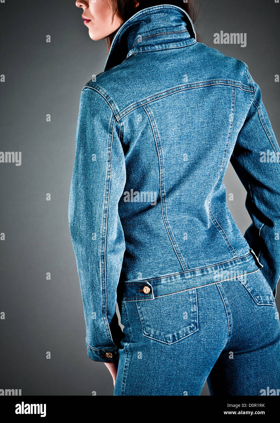 Women in jacket hi-res stock photography and images - Alamy