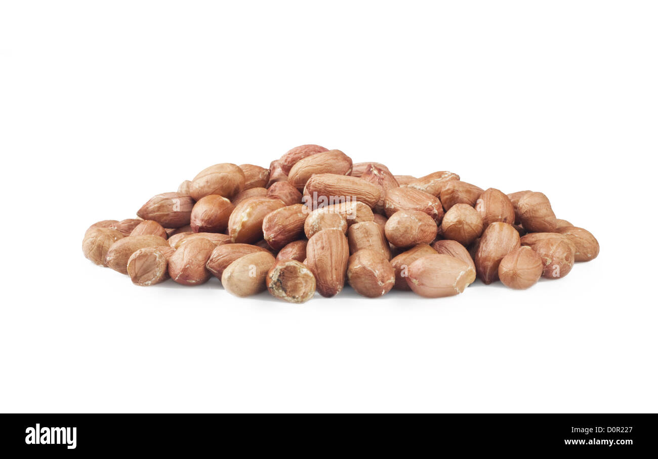Peanuts close up of fried Cut Out Stock Images & Pictures - Alamy