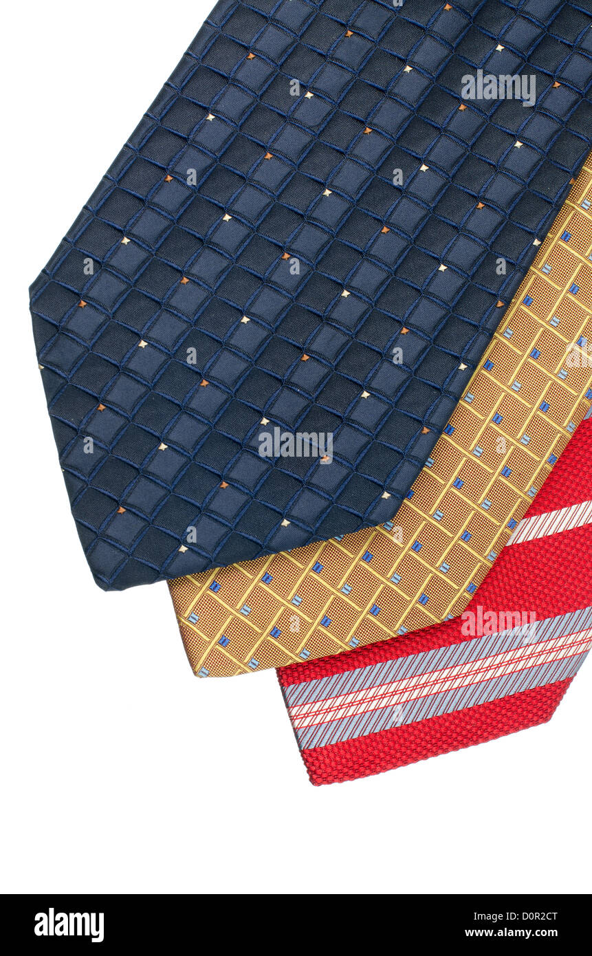 Closeup three ties hi-res stock photography and images - Alamy
