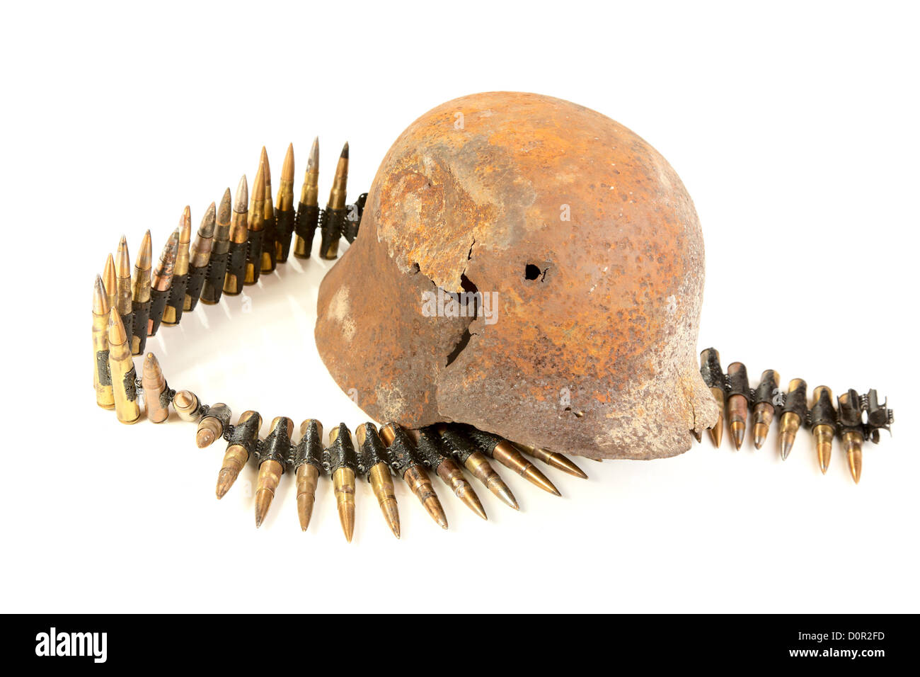 Machine gun tape cartridges hi-res stock photography and images - Alamy