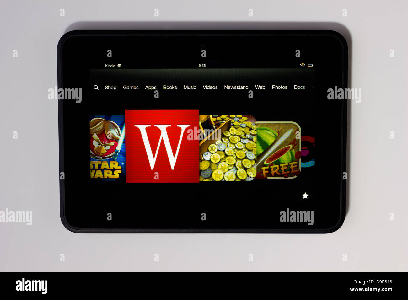 Amazon kindle fire hi-res stock photography and images - Alamy