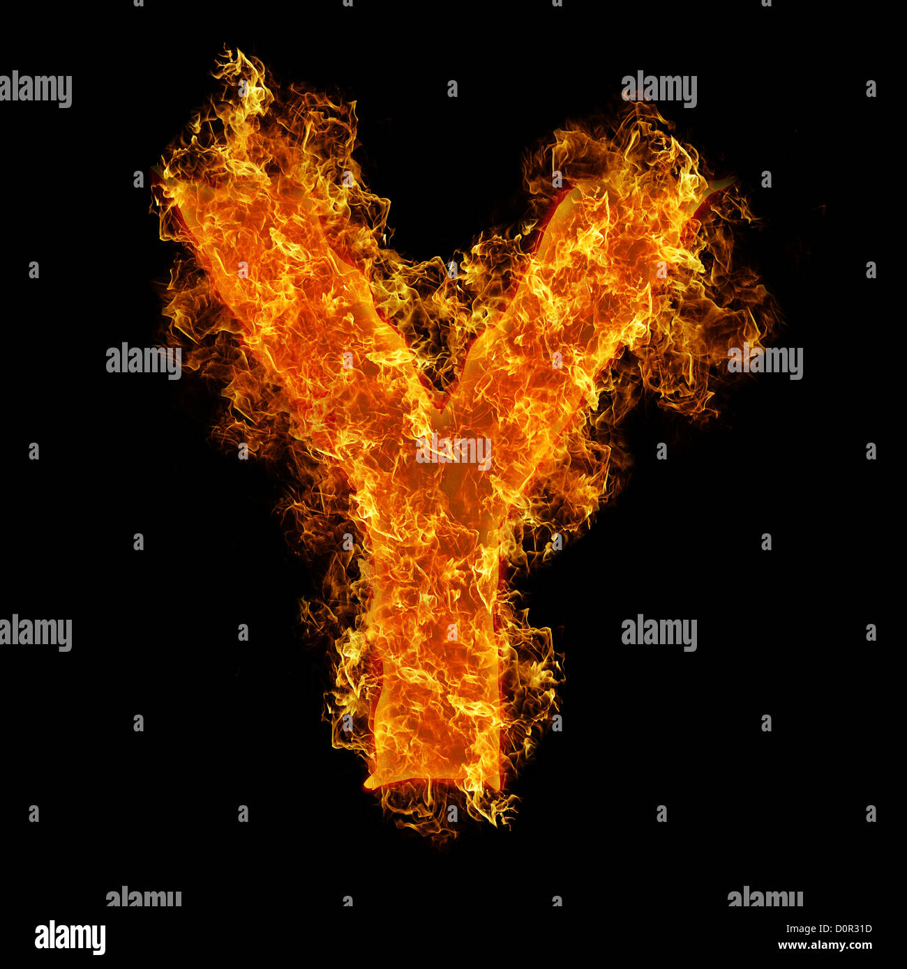 Letter fire alphabet hi-res stock photography and images - Alamy