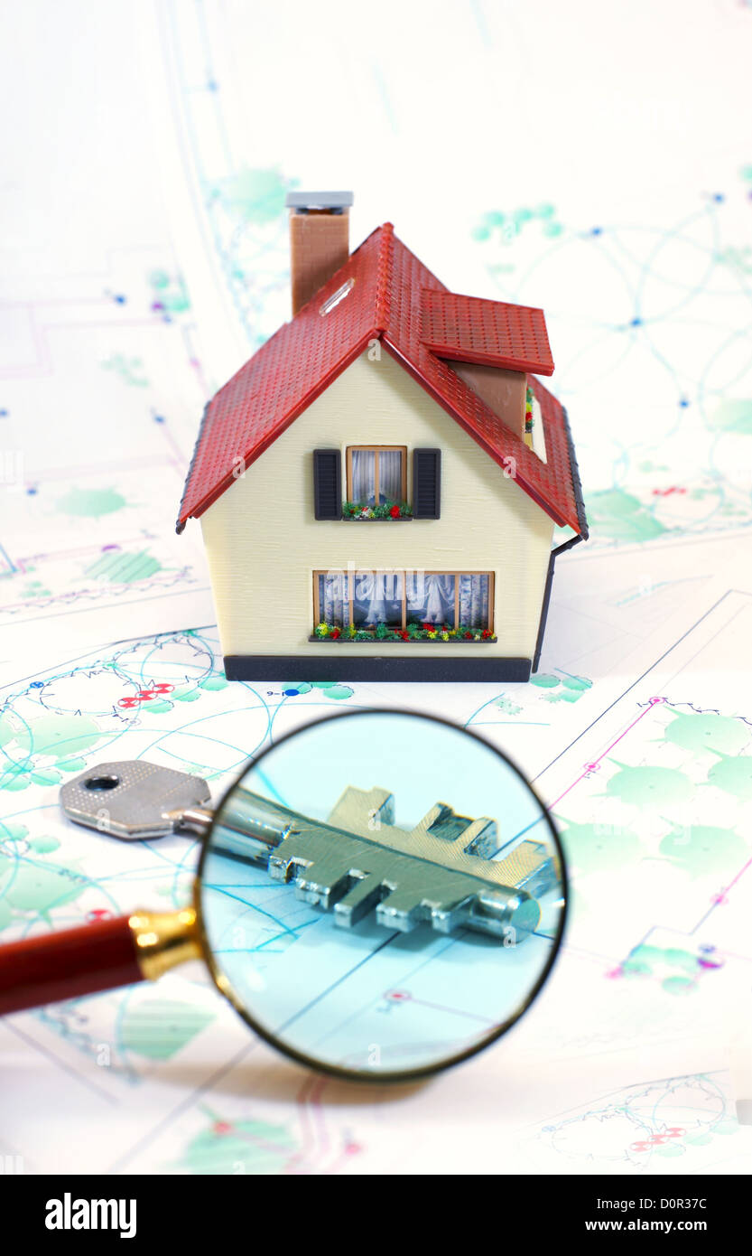 Model scale plan suburb hi-res stock photography and images - Alamy