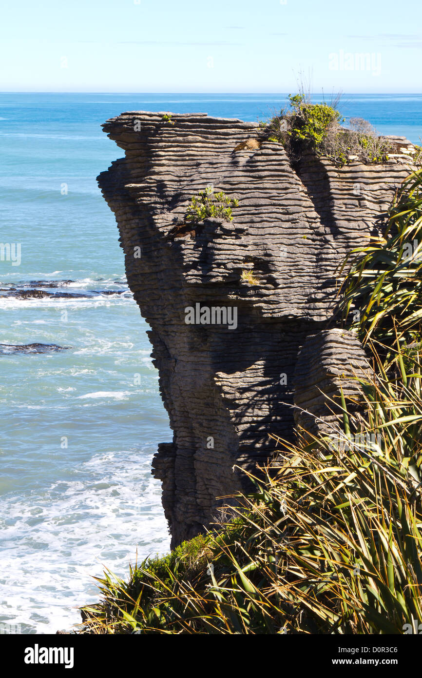 Punakaiki pancake rocks new zealand hi-res stock photography and images ...