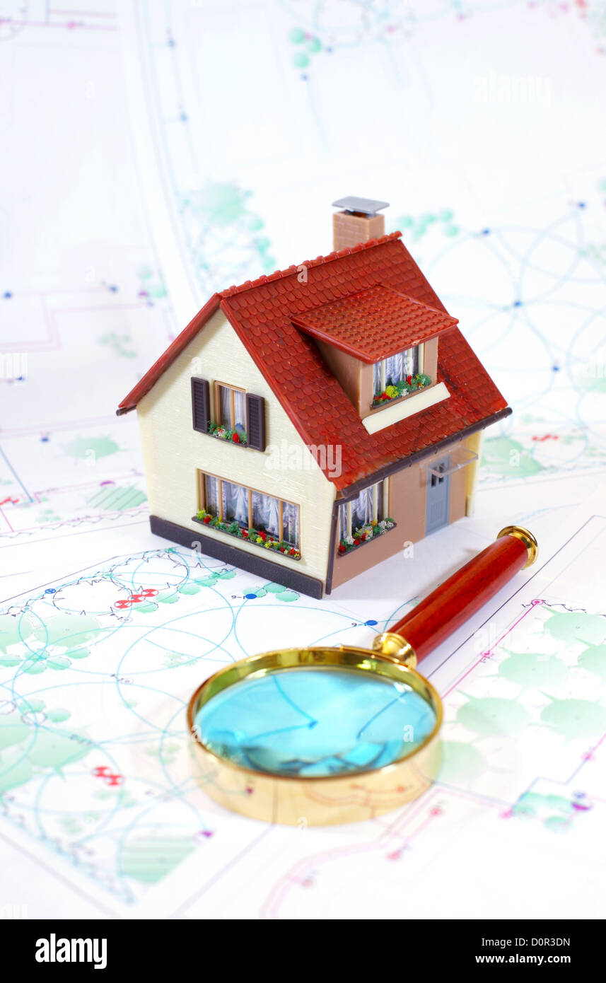 Model scale plan suburb hi-res stock photography and images - Alamy