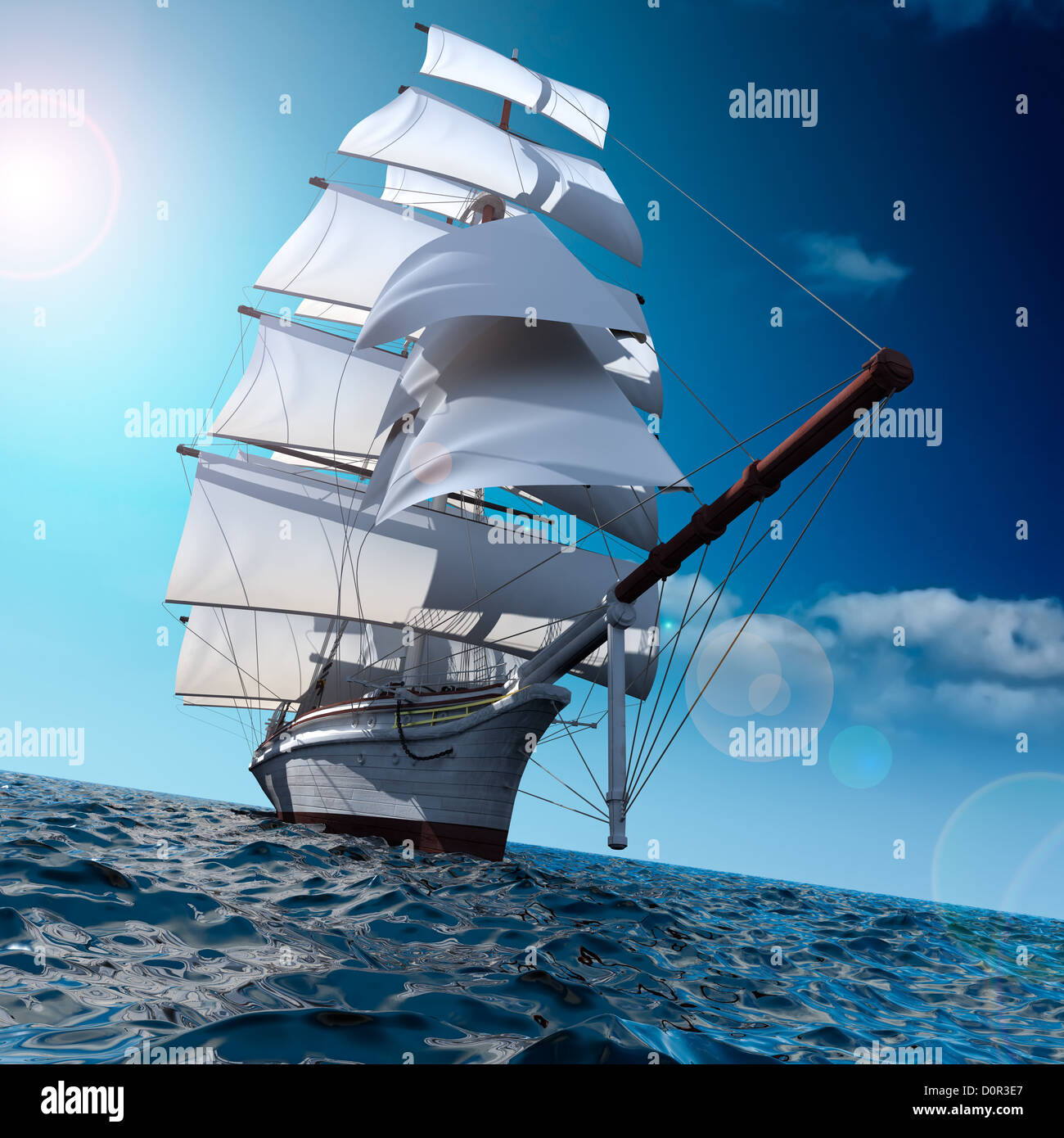 Sea pirate ship hi-res stock photography and images - Alamy