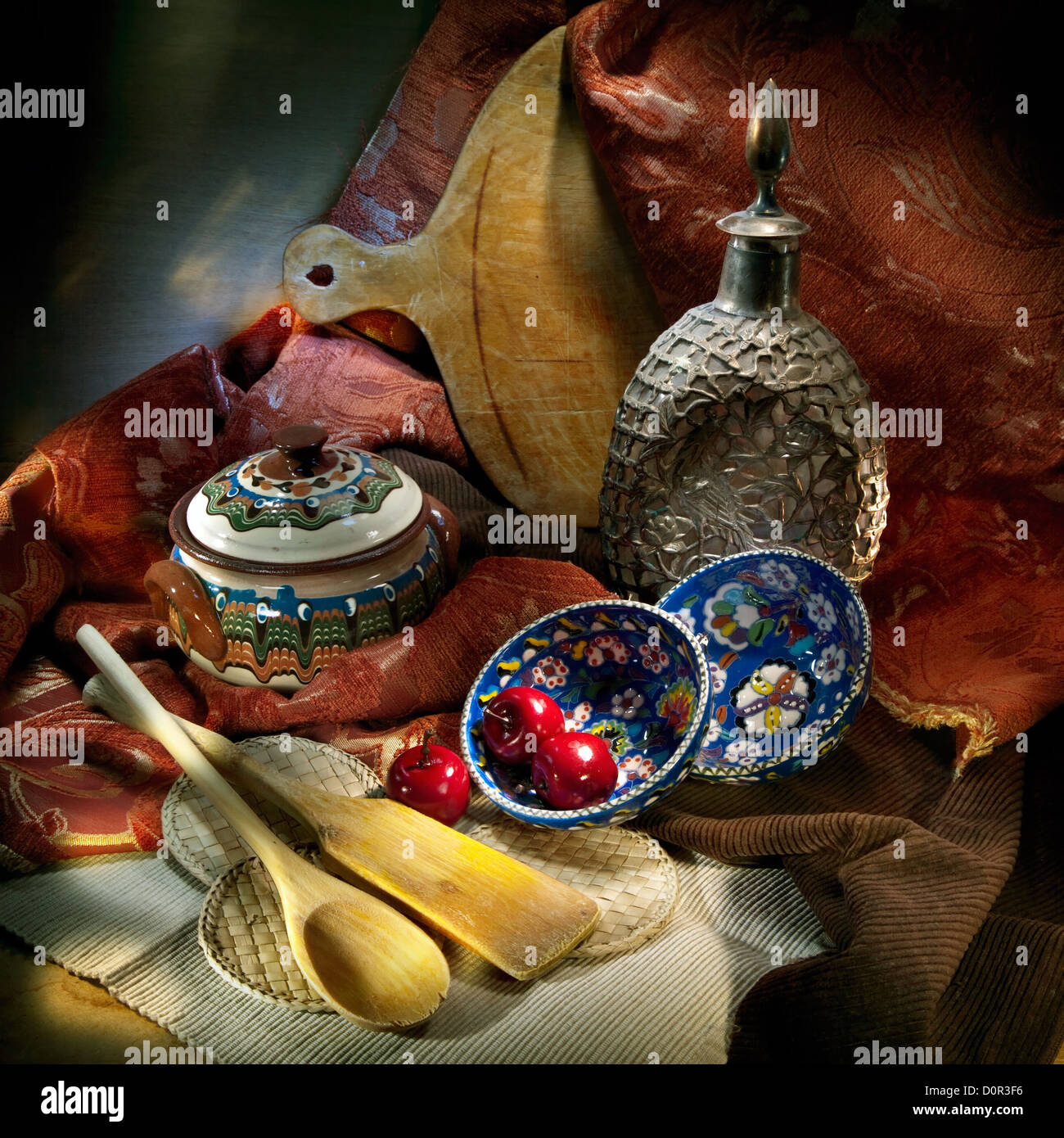 Still life with drapery hi-res stock photography and images - Alamy