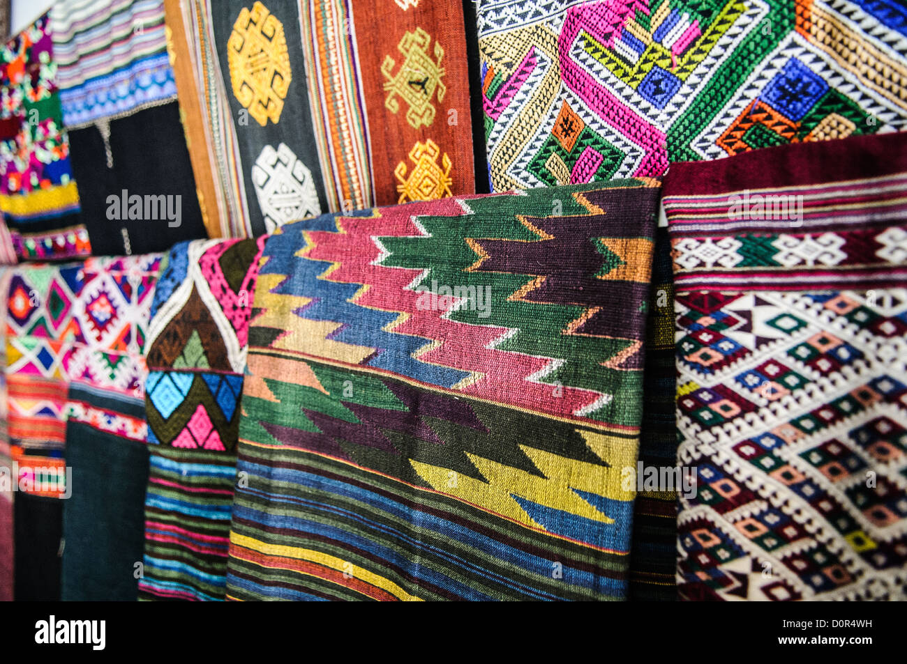Lao Textiles With Geometric Patterns Luang Prabang Laos // LUANG ...