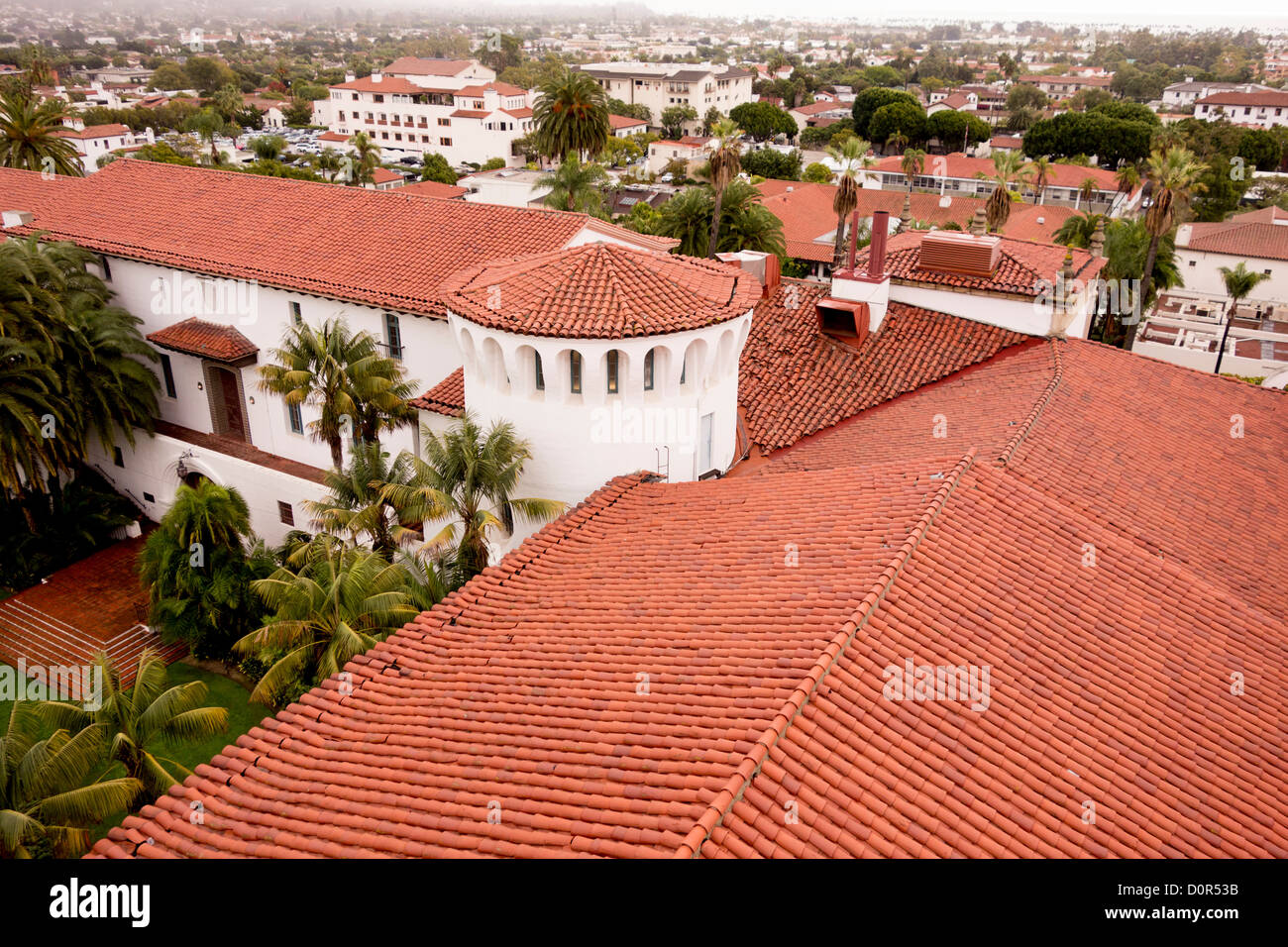 Buildings Spanish Tile Roofs High Resolution Stock Photography and ...