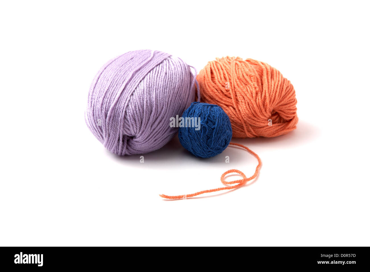Multi coloured knitting wool hi-res stock photography and images - Alamy