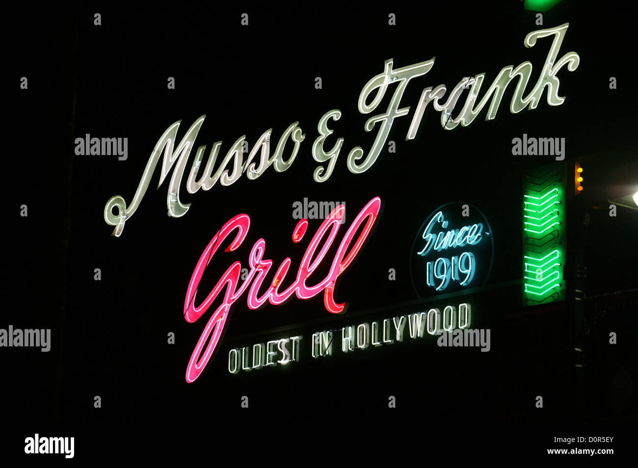 Musso & Frank Grill, Hollywood, Los Angeles, CA Stock Photo - Alamy