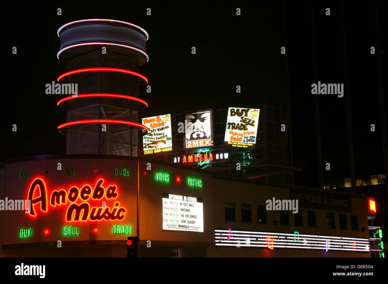 Amoeba music store, hollywood hi-res stock photography and images - Alamy