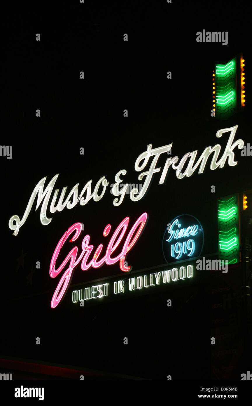 Musso frank hi-res stock photography and images - Alamy