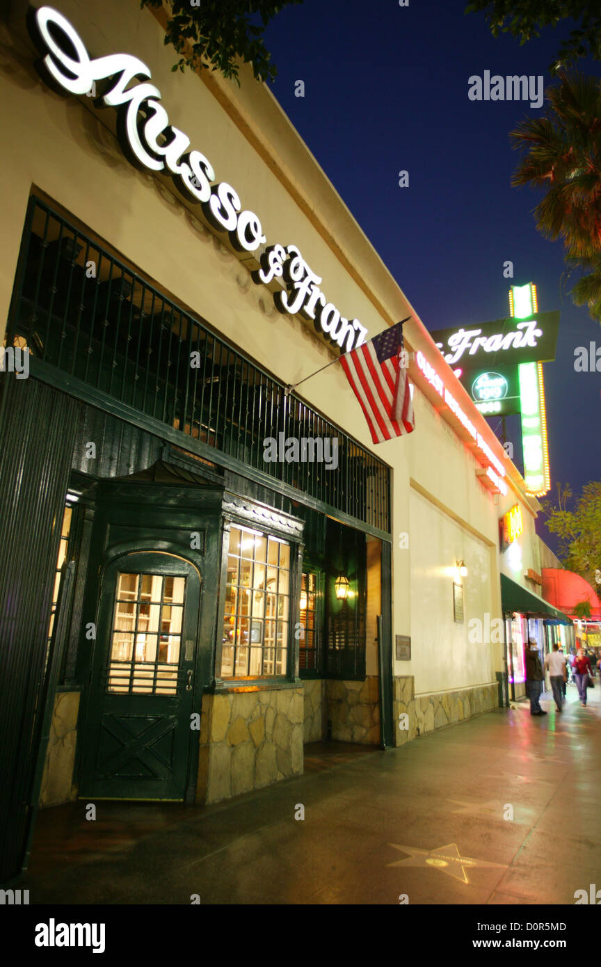 Musso Frank Grill High Resolution Stock Photography and Images - Alamy