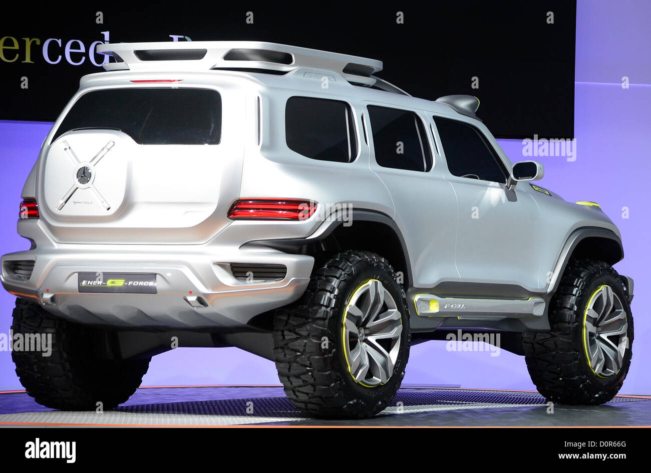 Nov 28,2012. Los Angeles CA. The Mercedes off road G-force concept on ...
