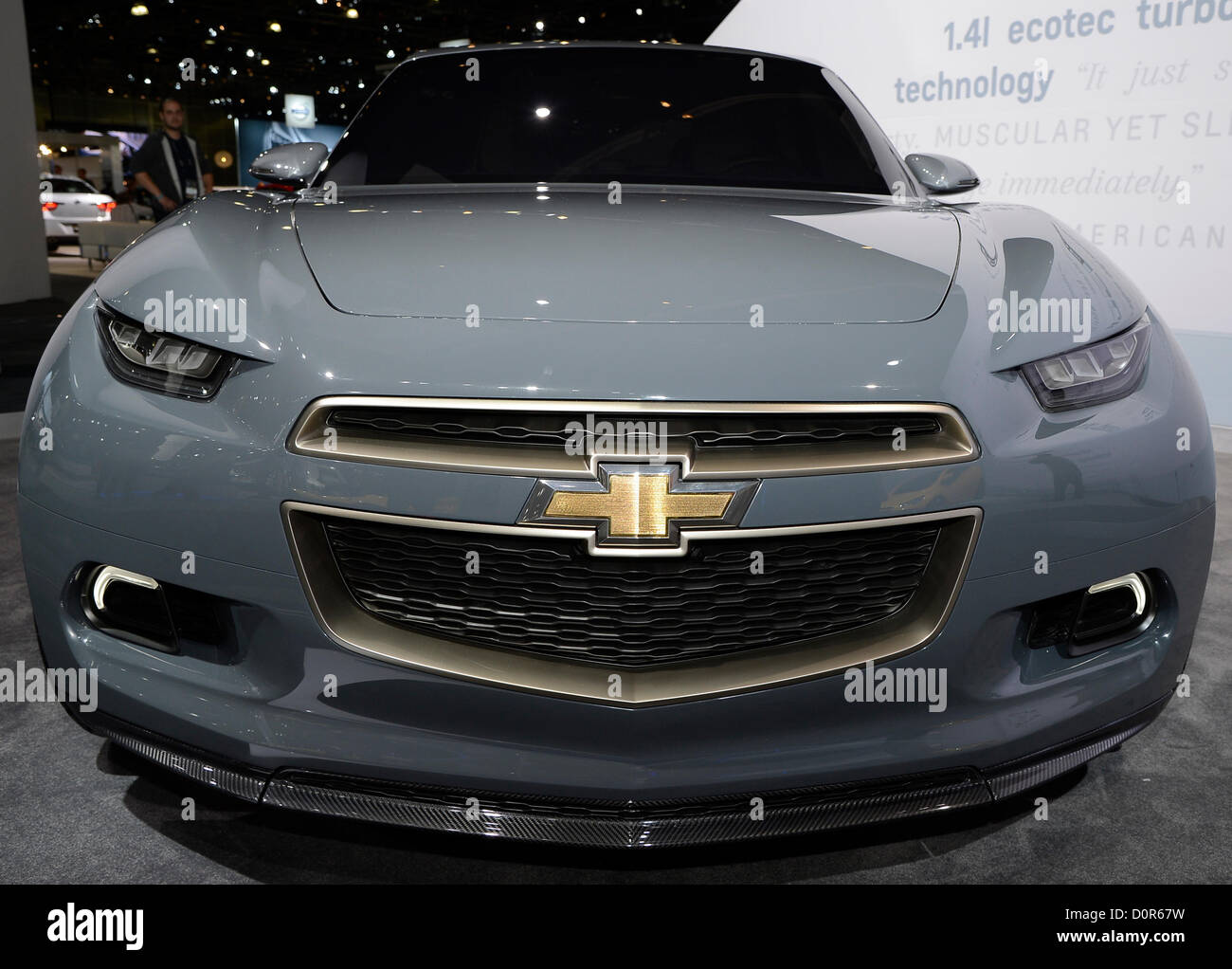 Nov 28,2012. Los Angeles CA. The Chevy CODE-130R, on display during the ...