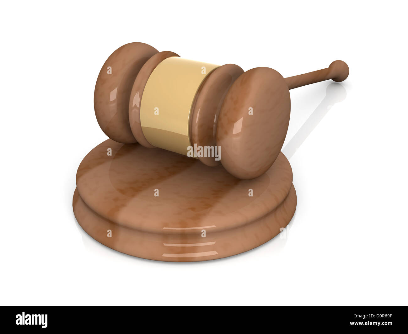 An Auction or Court Hammer Stock Photo - Alamy