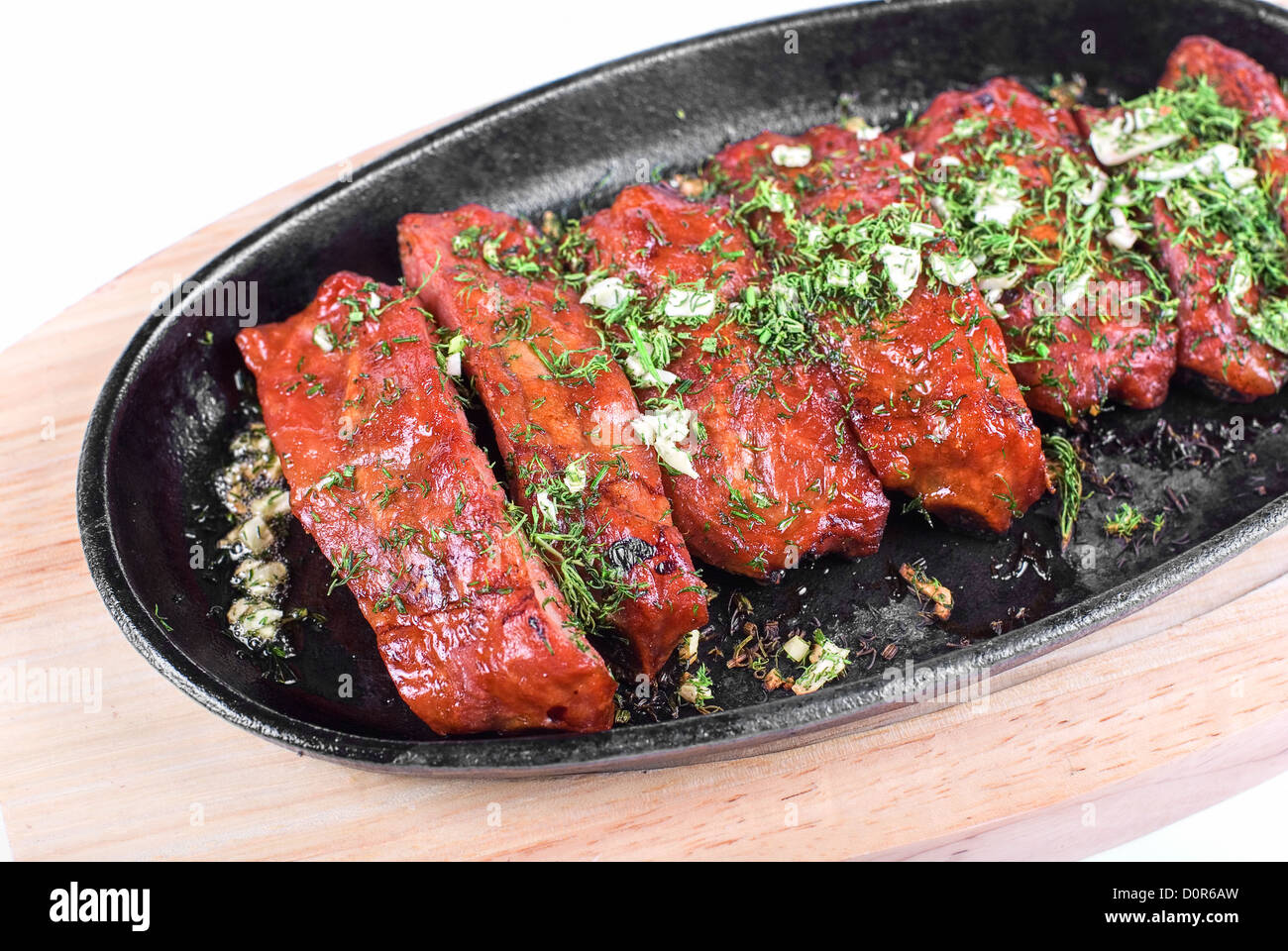 Cooked spare ribs hi-res stock photography and images - Alamy