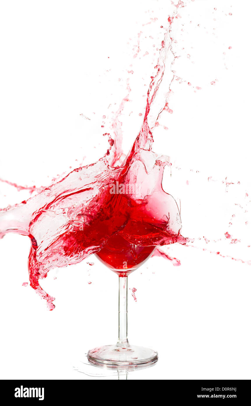 Smashed wine glass hi-res stock photography and images - Alamy