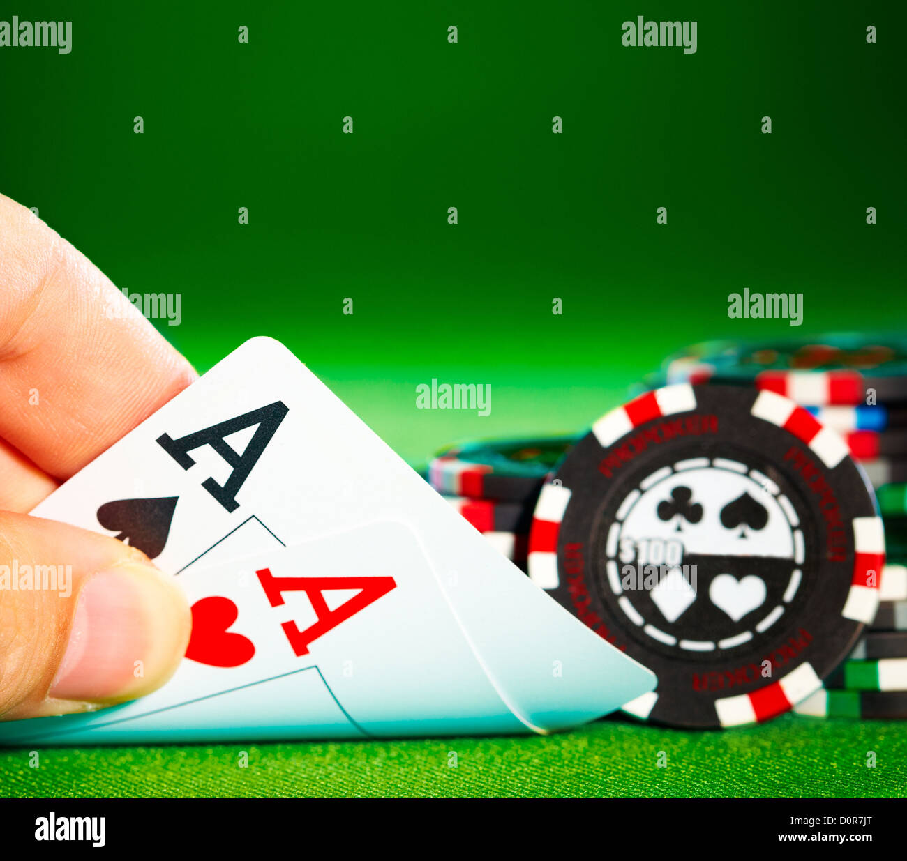 Two aces hi-res stock photography and images - Alamy