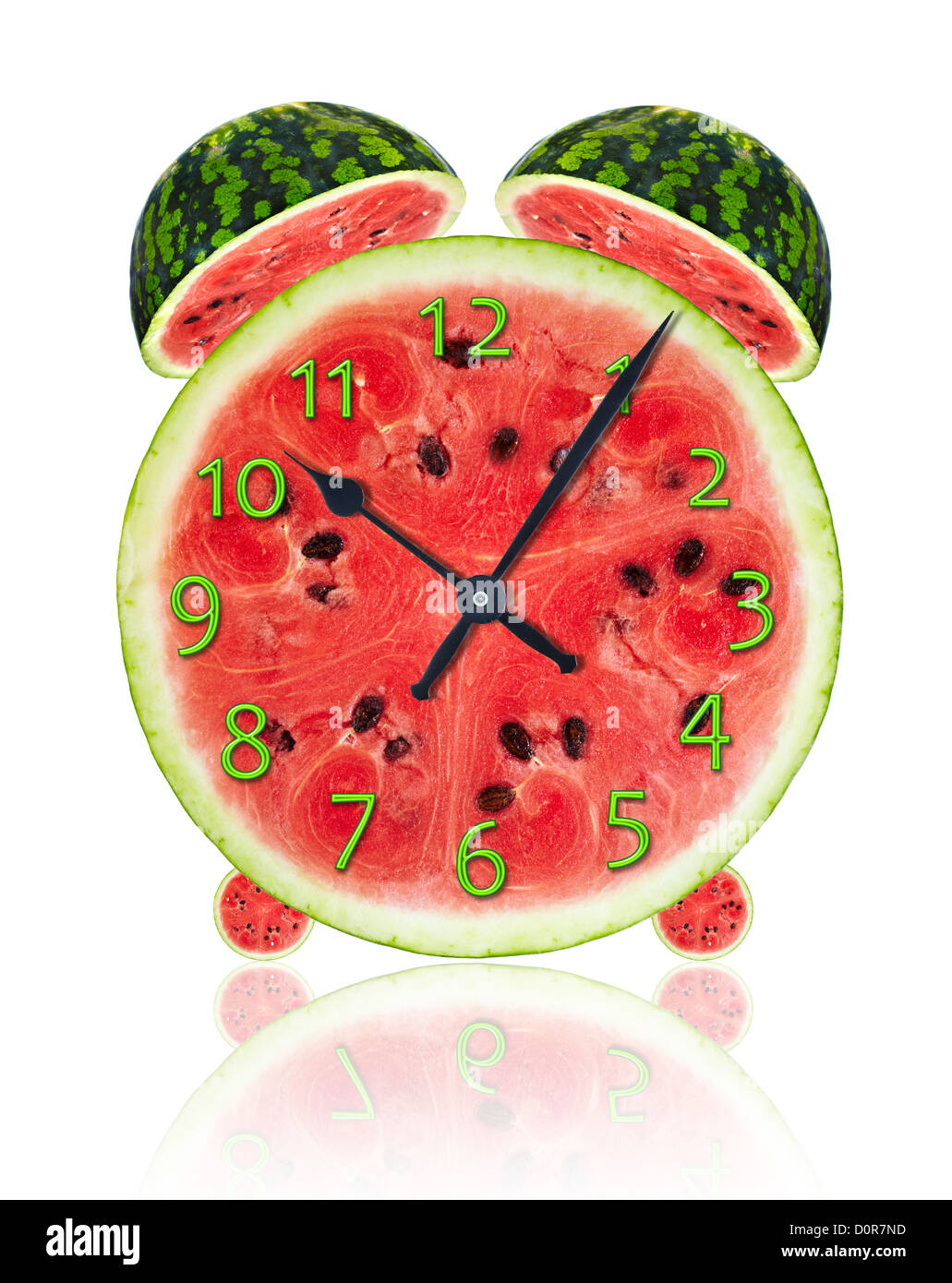 Watermelon clock hi-res stock photography and images - Alamy