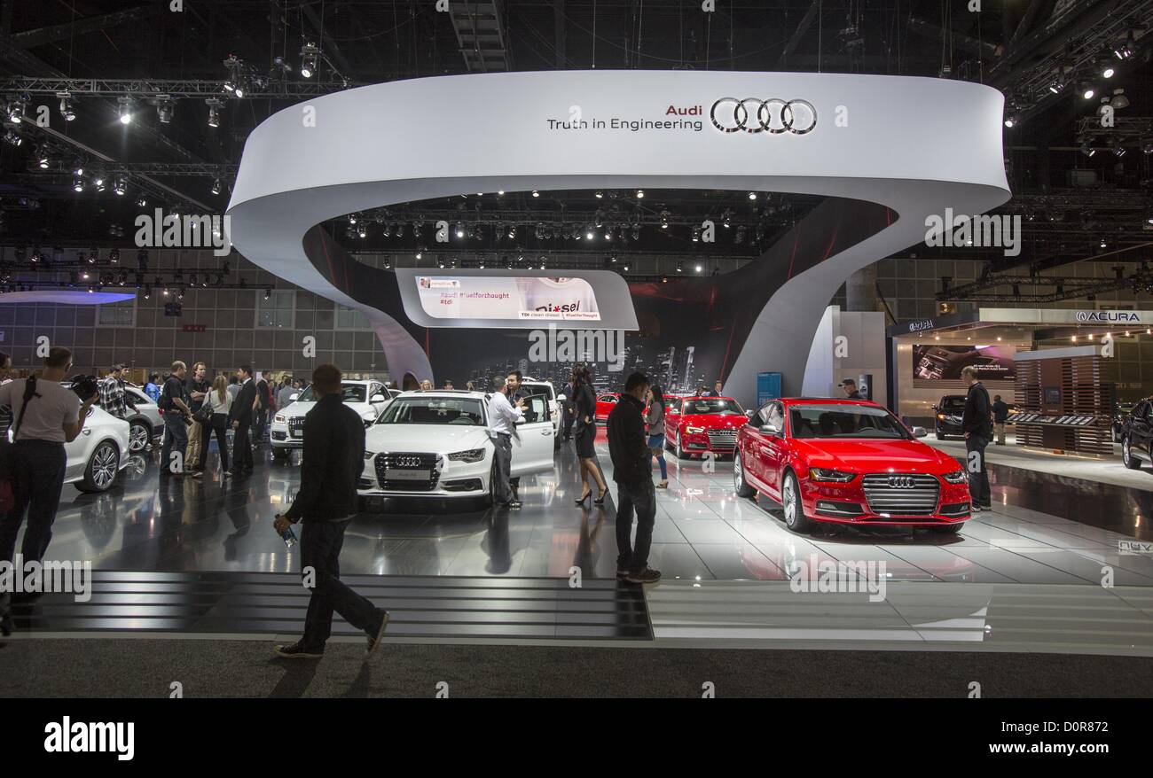 Audi booth auto show hi-res stock photography and images - Alamy