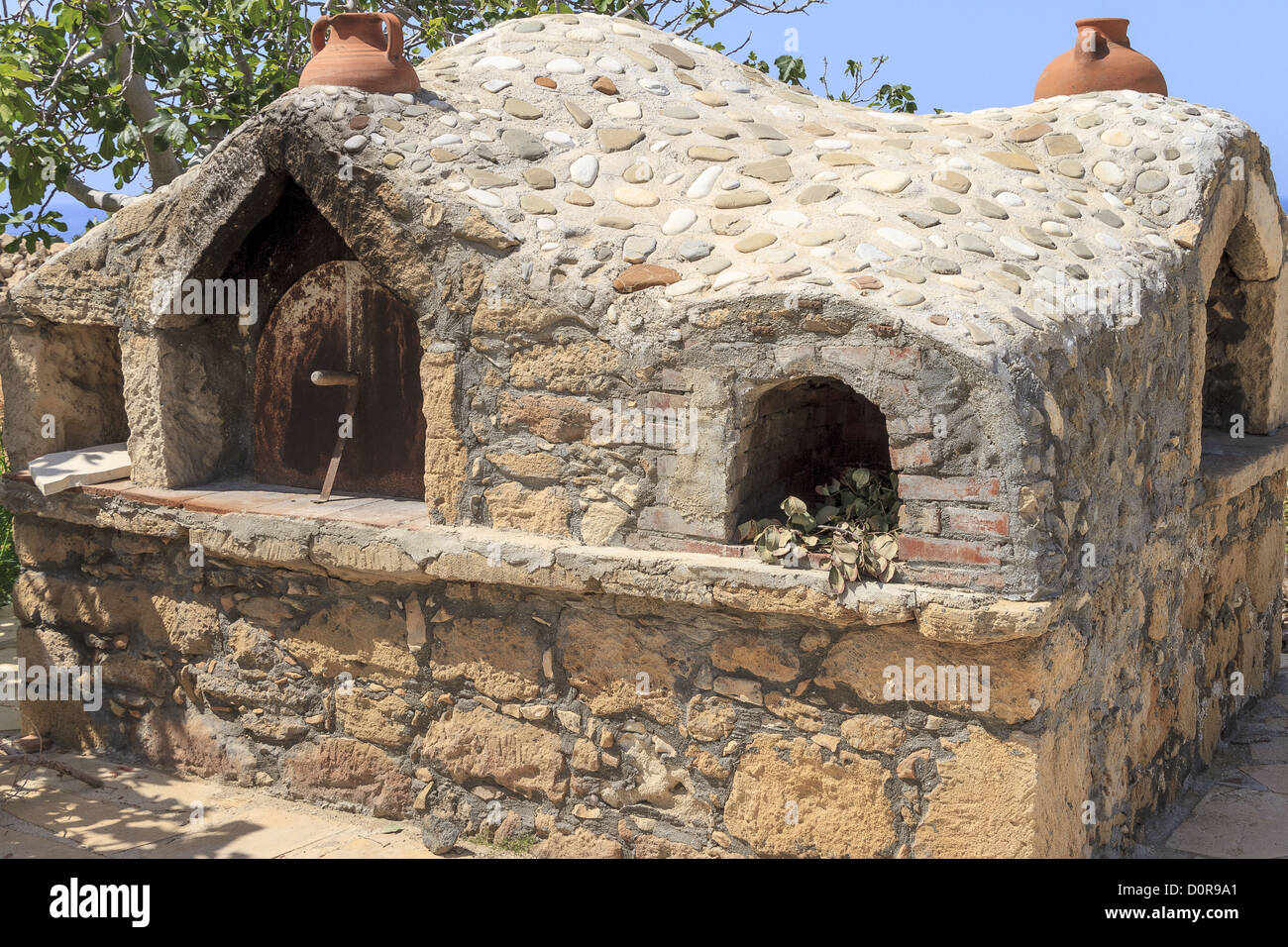 Greek Oven Agios Georgios Cyprus Stock Photo - Alamy