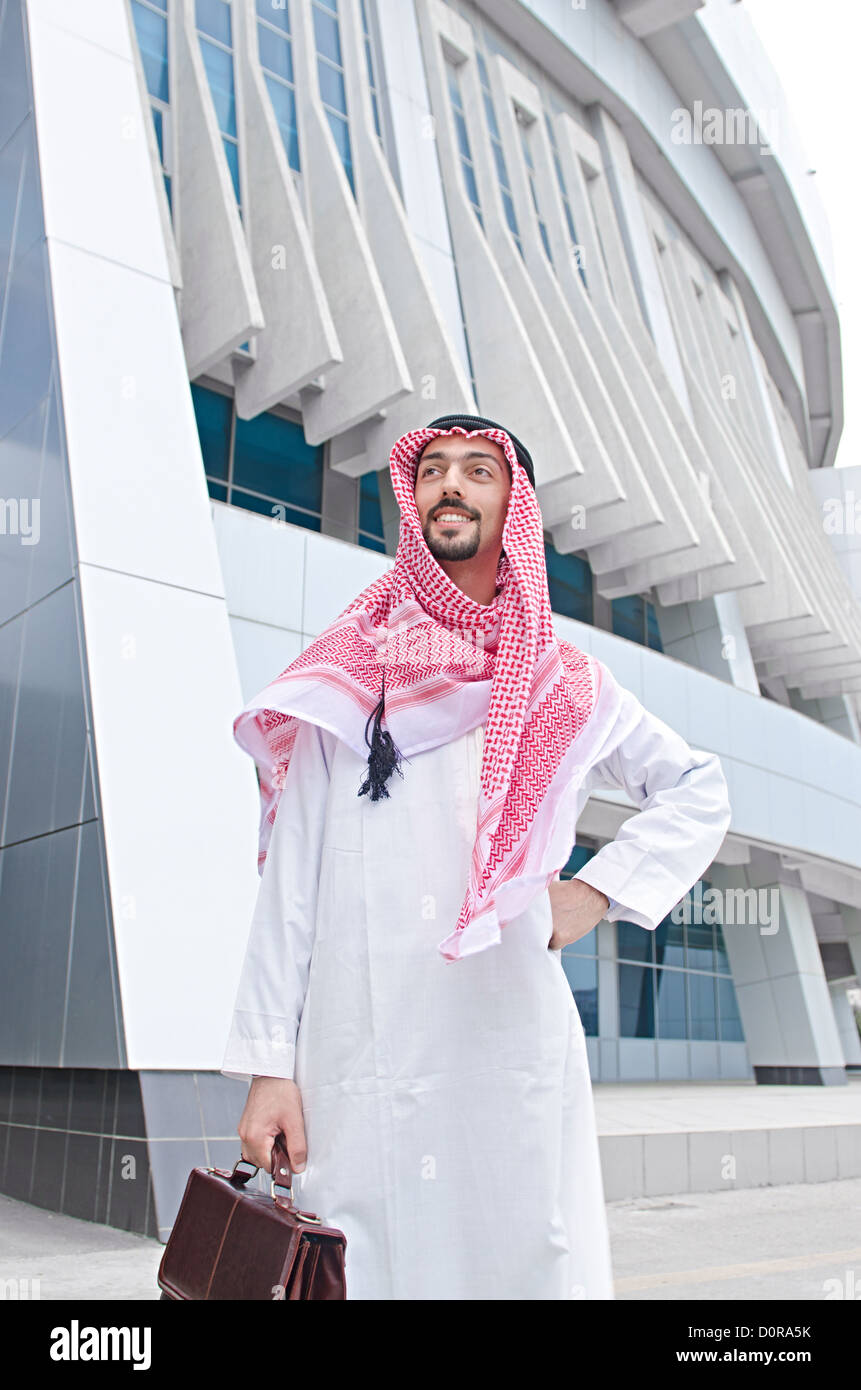 Arab on the street in summer Stock Photo - Alamy