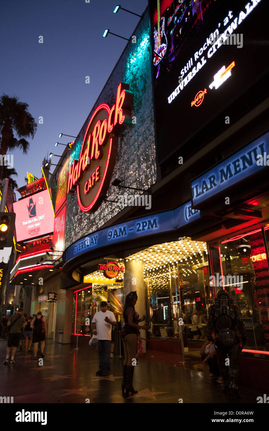 Hard Rock Cafe at Hollywood & Highland Center in Hollywood, Los Angeles ...