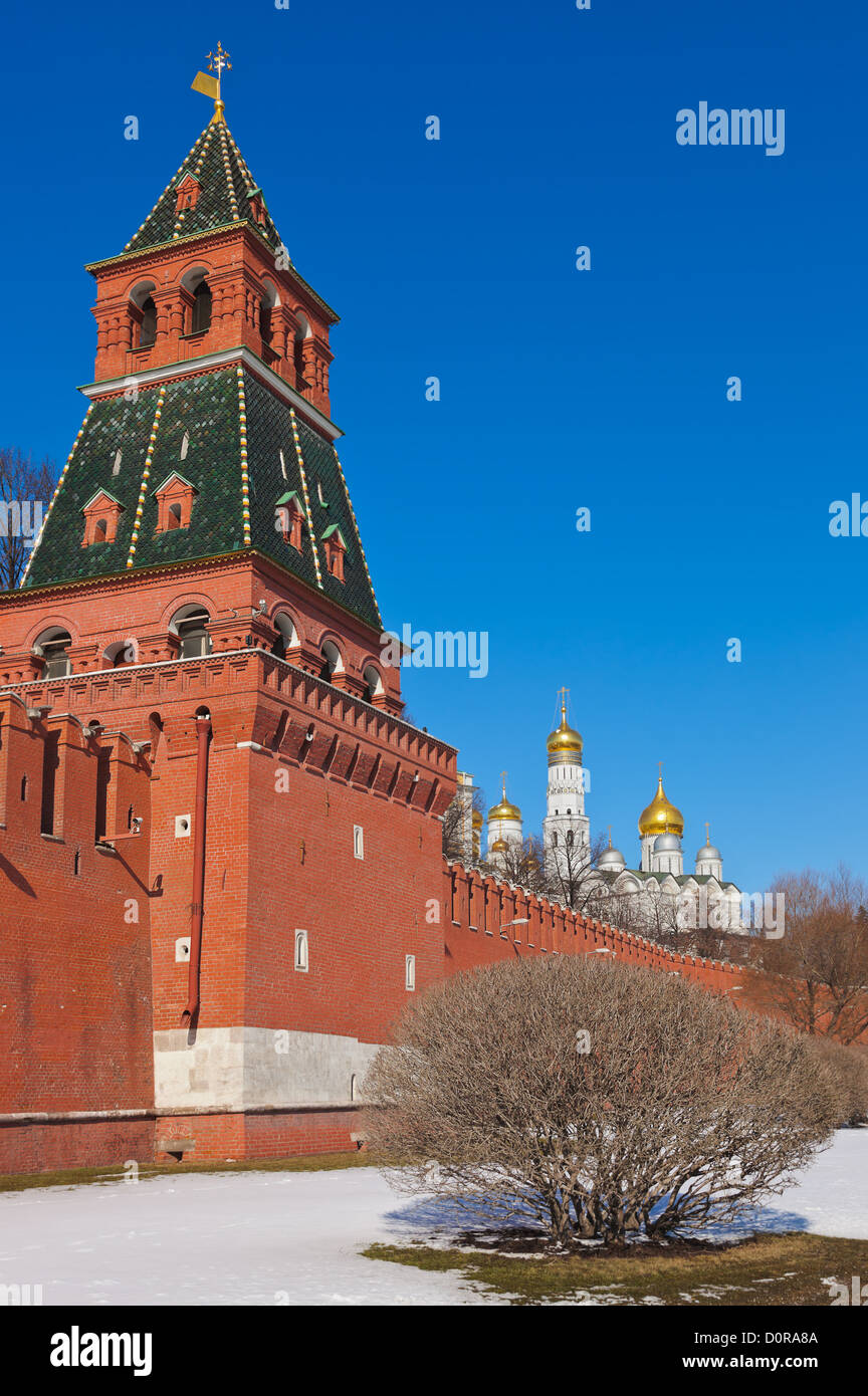 Moscow kremlin main clock hi-res stock photography and images - Alamy