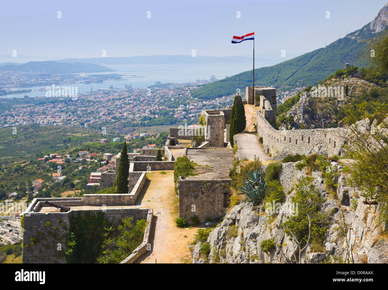 Old fort in Split, Croatia Stock Photo - Alamy