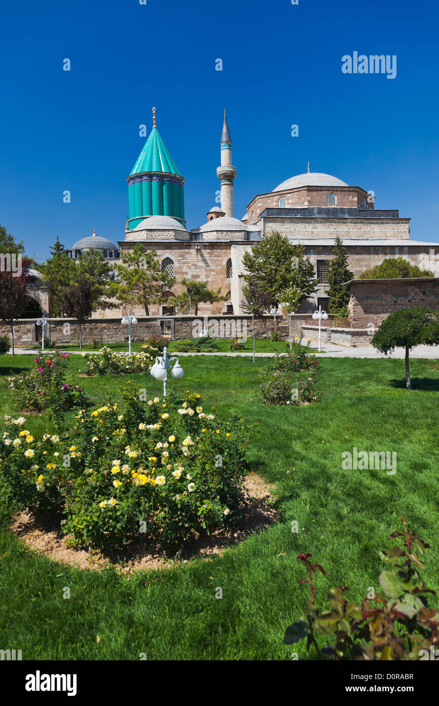 Mevlana Museum and Mausoleum at Konya Turkey Stock Photo - Alamy