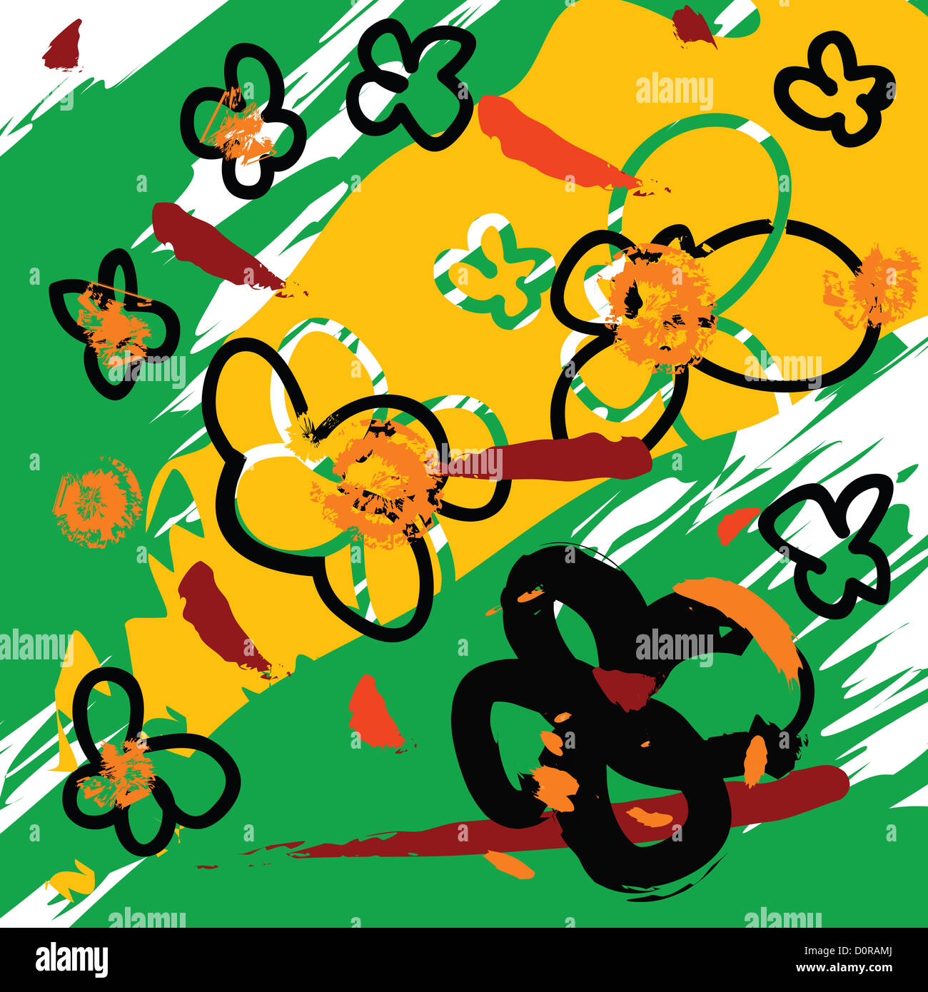 childish japanese background Stock Photo - Alamy