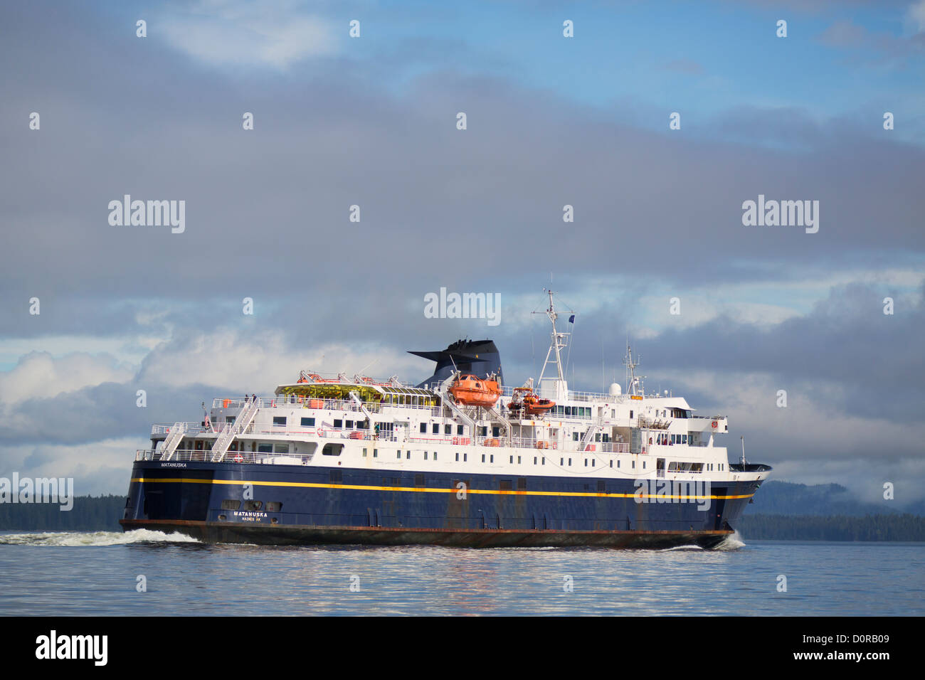 Alaska State Ferry Matanuska, Petersburg, Alaska Stock Photo - Alamy