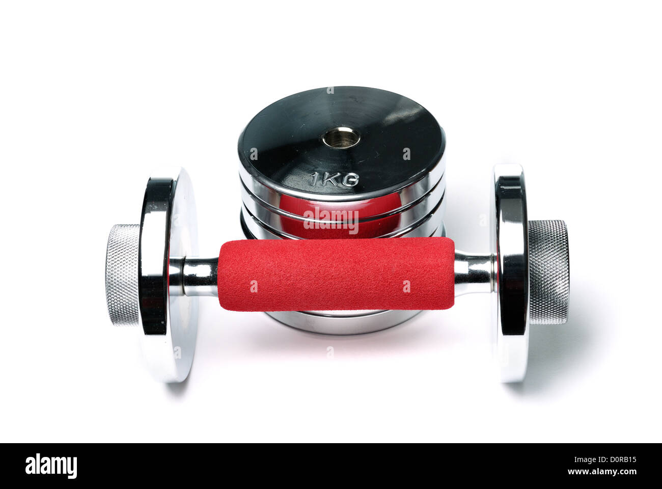 Metal barbells hi-res stock photography and images - Alamy