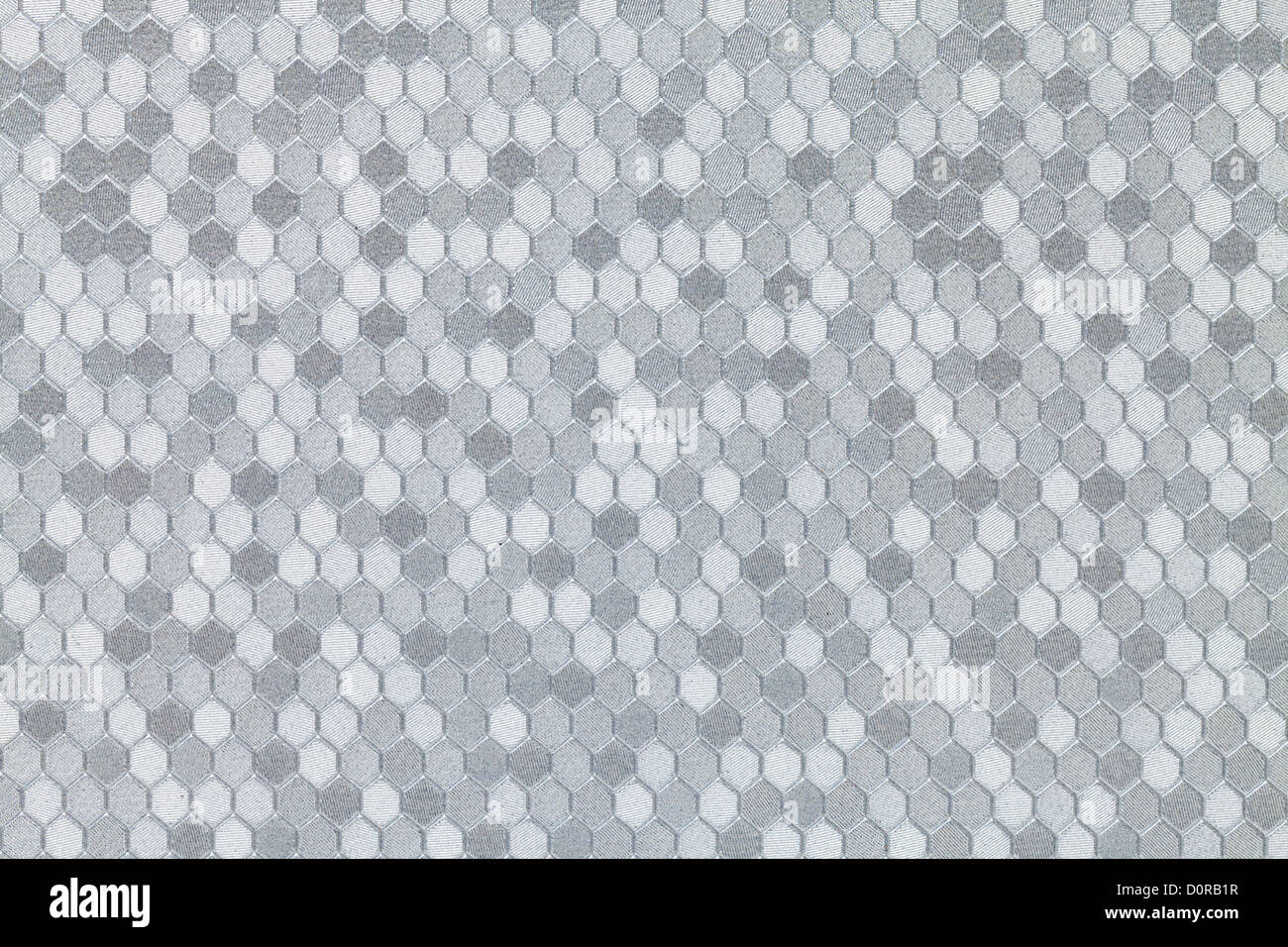 Background of textured silver hexagon Stock Photo - Alamy