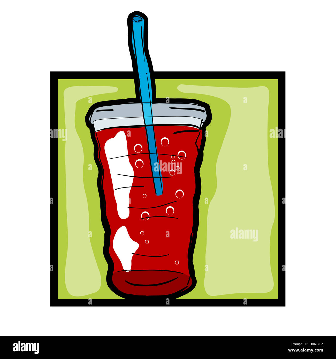 Retro soda pop Cut Out Stock Images & Pictures - Alamy
