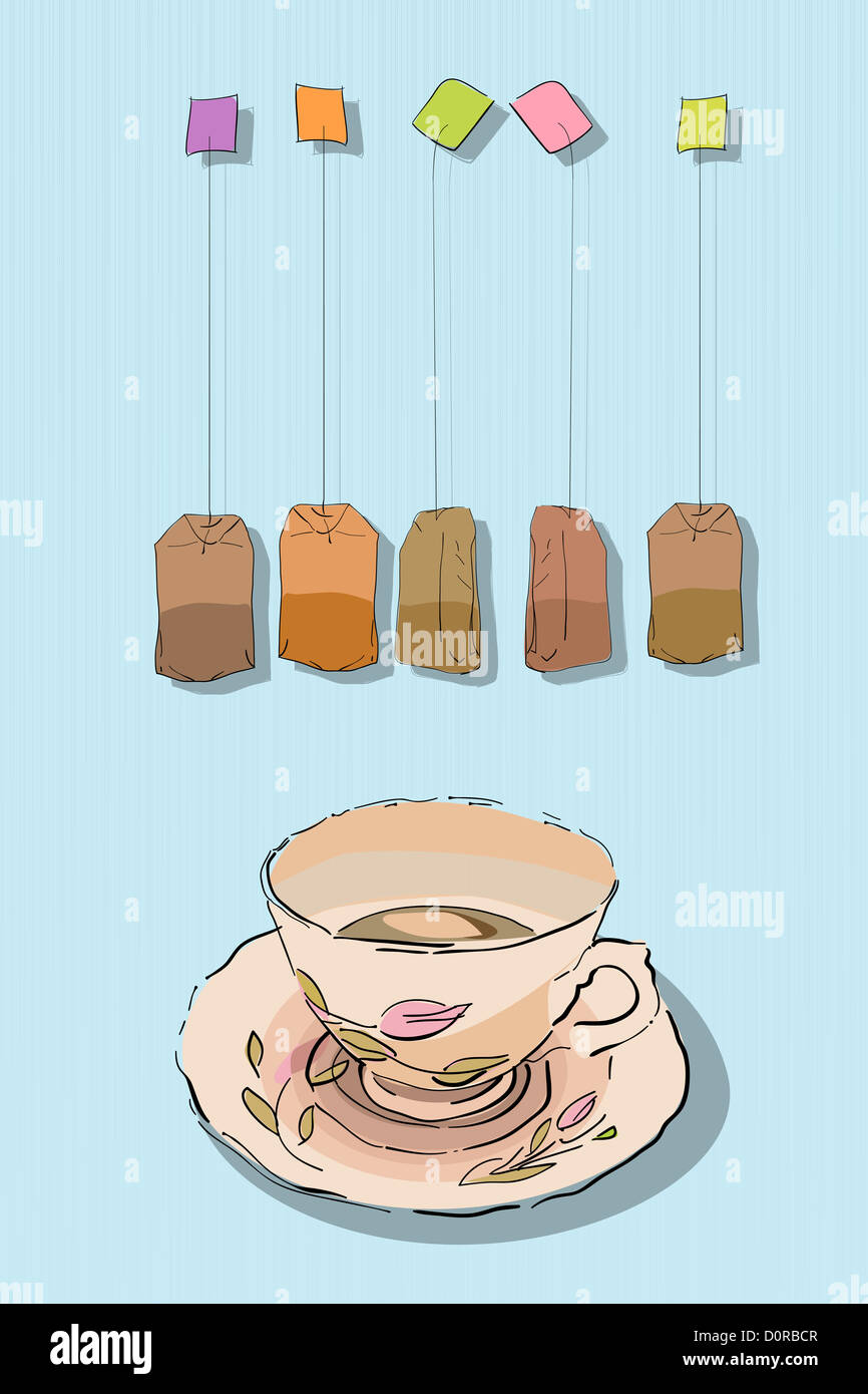 Tea clip hi-res stock photography and images - Alamy