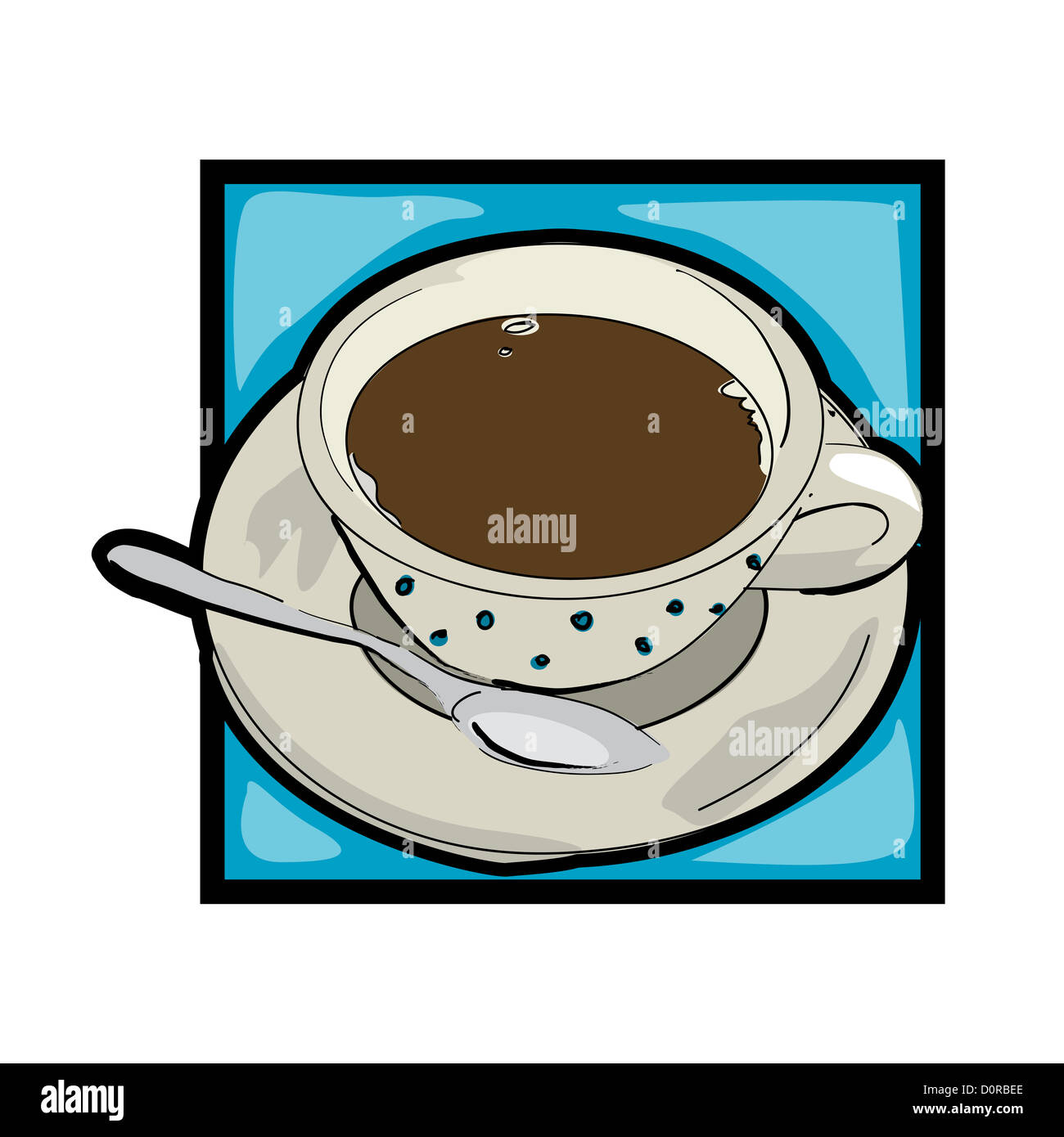 Clip art coffee Stock Photo - Alamy