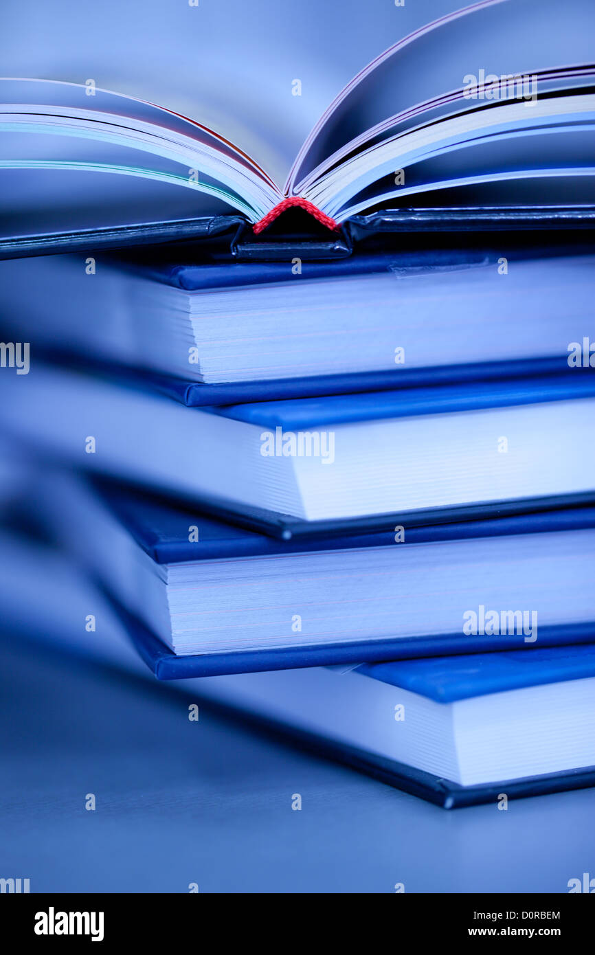 stack of books Stock Photo - Alamy