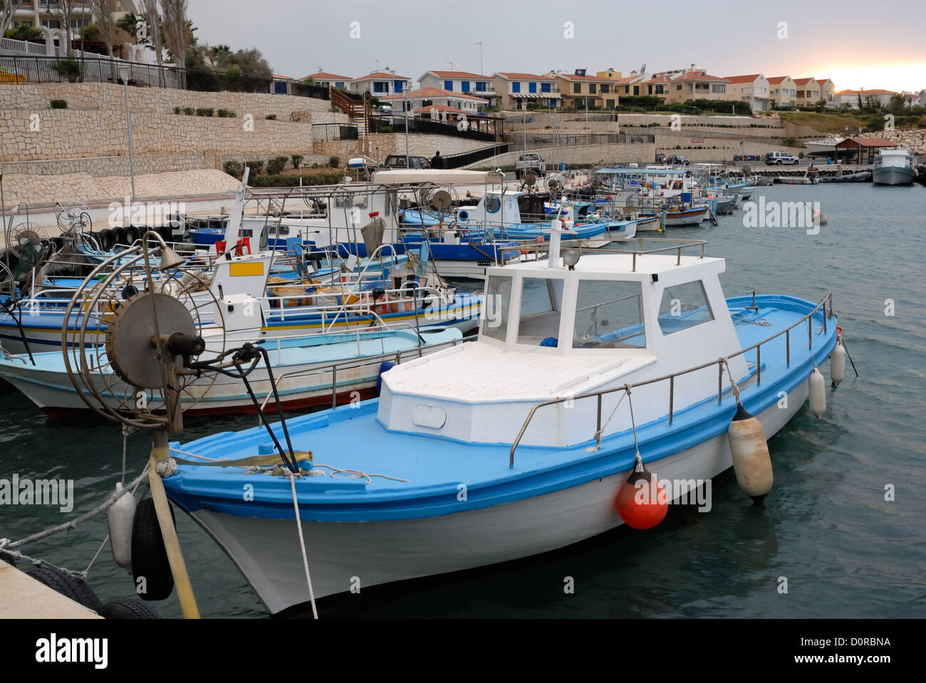 Cyprus fishing boats boat hi-res stock photography and images - Alamy
