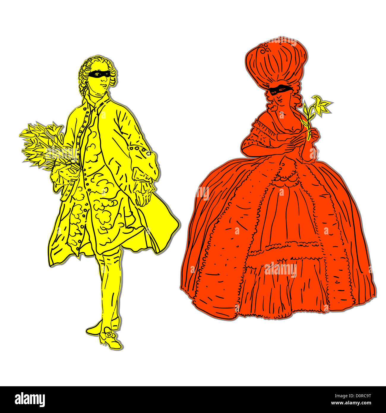 Rococo suit hi-res stock photography and images - Alamy