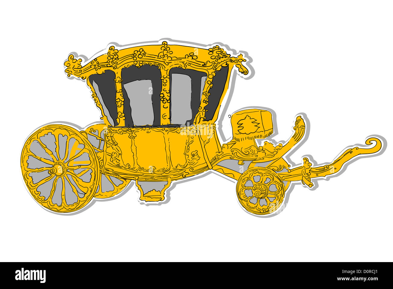 The rococo style Cut Out Stock Images & Pictures - Alamy