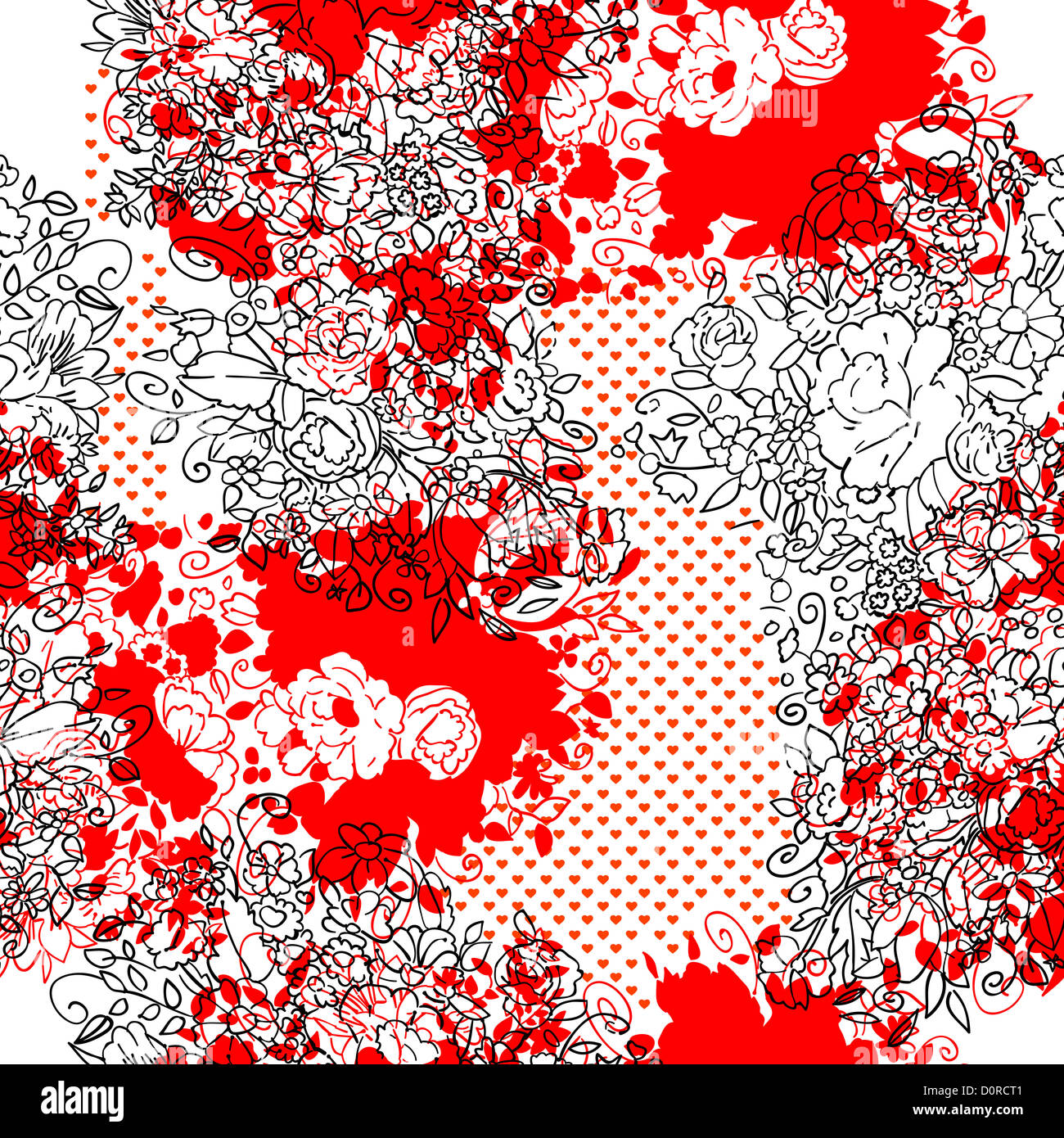 Rococo pattern hi-res stock photography and images - Alamy