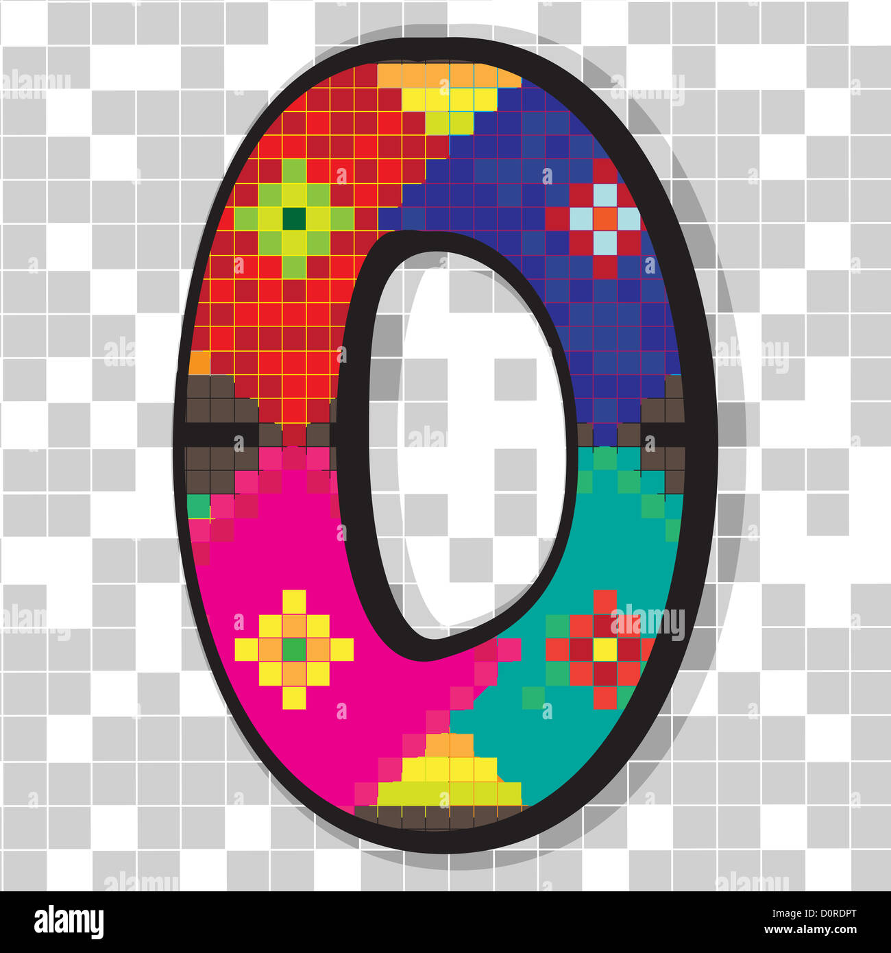 Pixel figure hi-res stock photography and images - Alamy