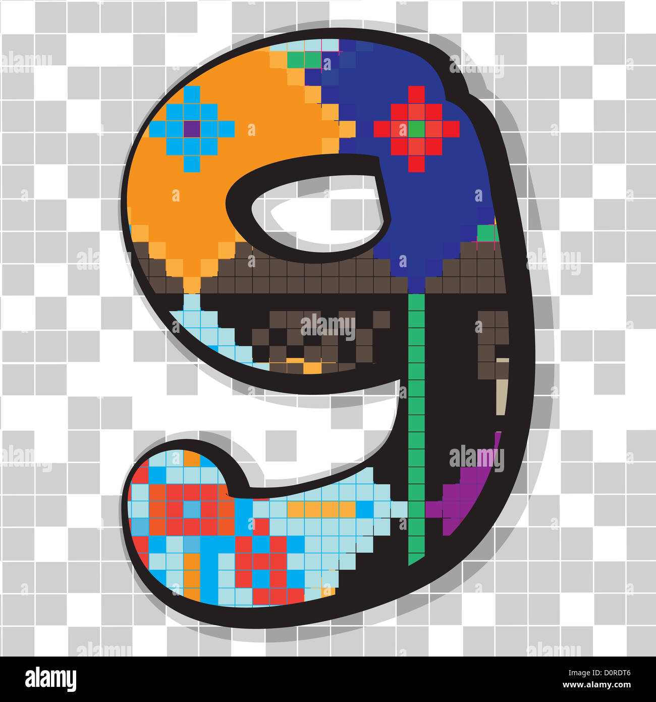 Figure 9 hi-res stock photography and images - Alamy