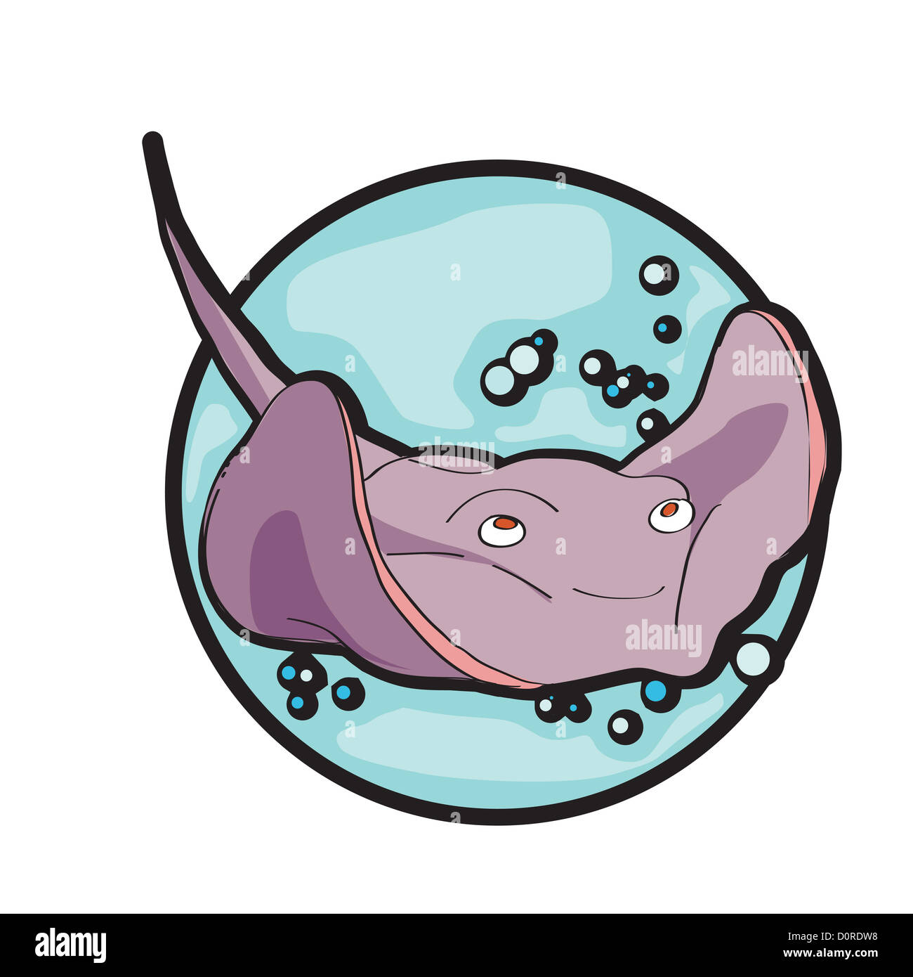 Stingray Clip Art High Resolution Stock Photography and Images - Alamy